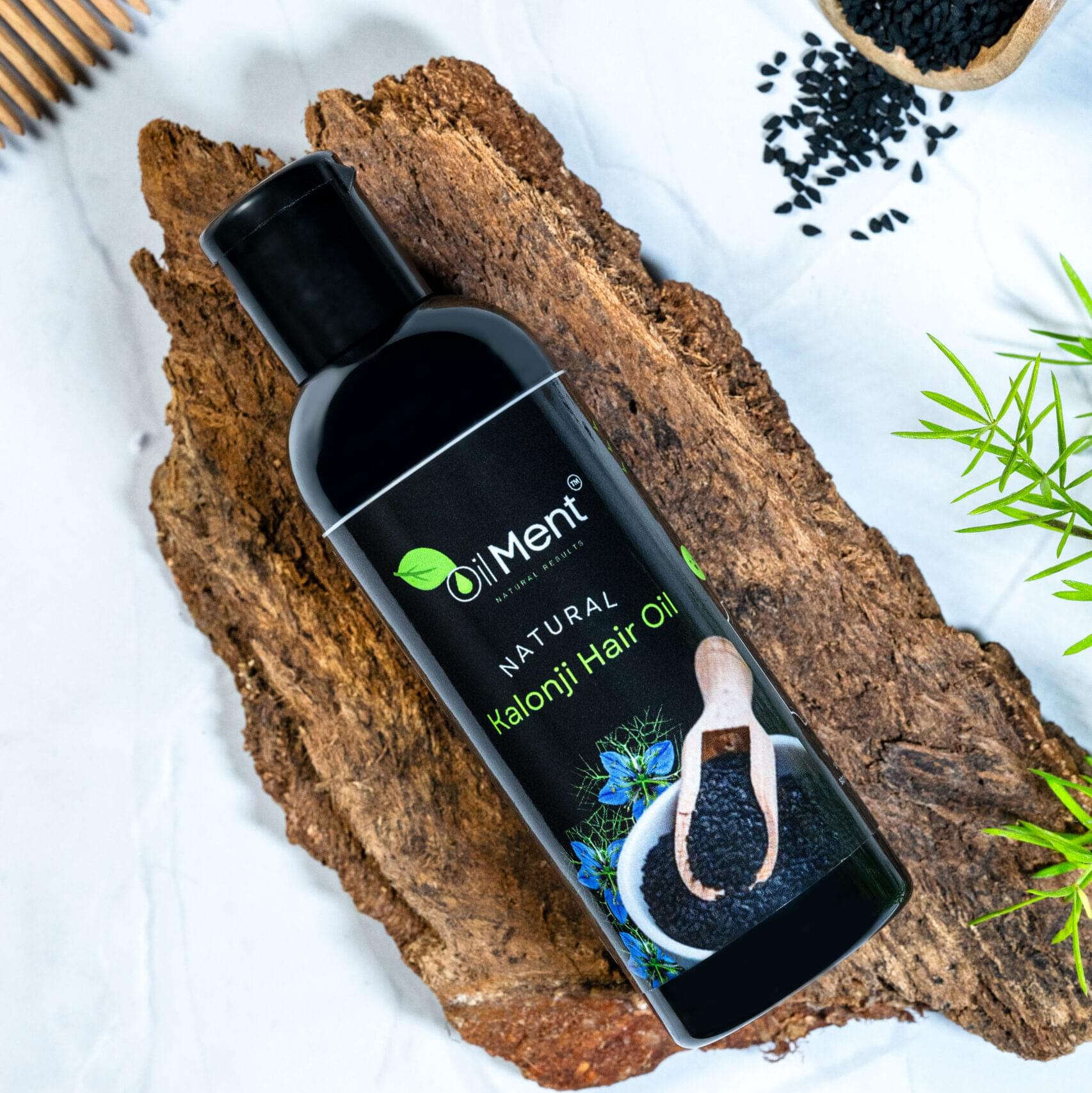 Oilment's Natural Results | Best Kalonji Hair Oil